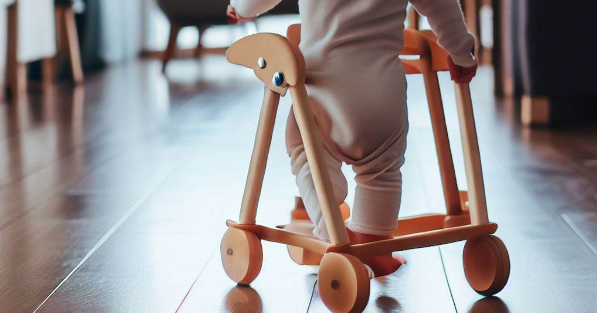 Wooden Baby Walker: Choosing, Safety & Style- Urban Parenthood